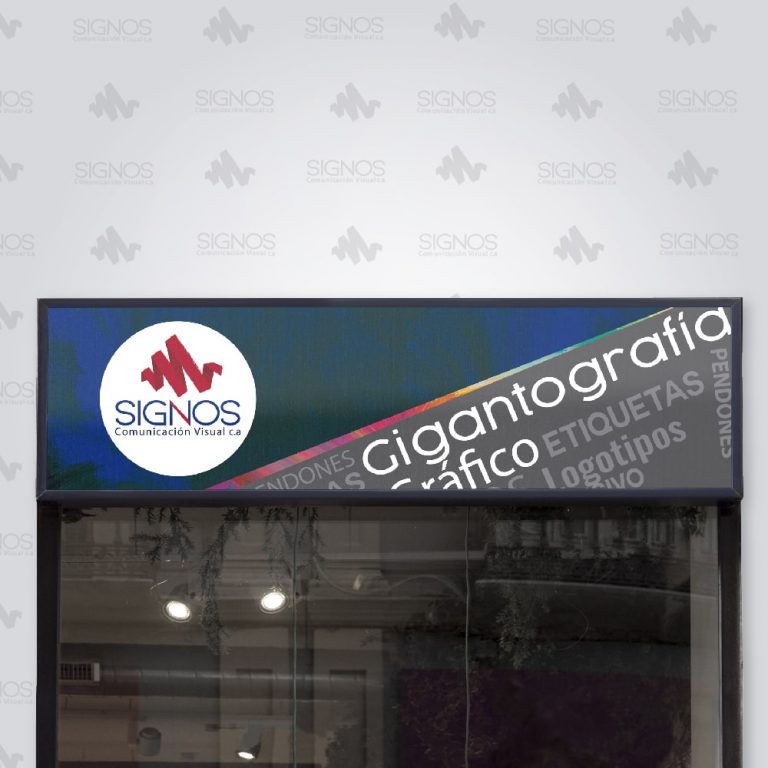 Impresión en Banner - Signos Comunicación Visual